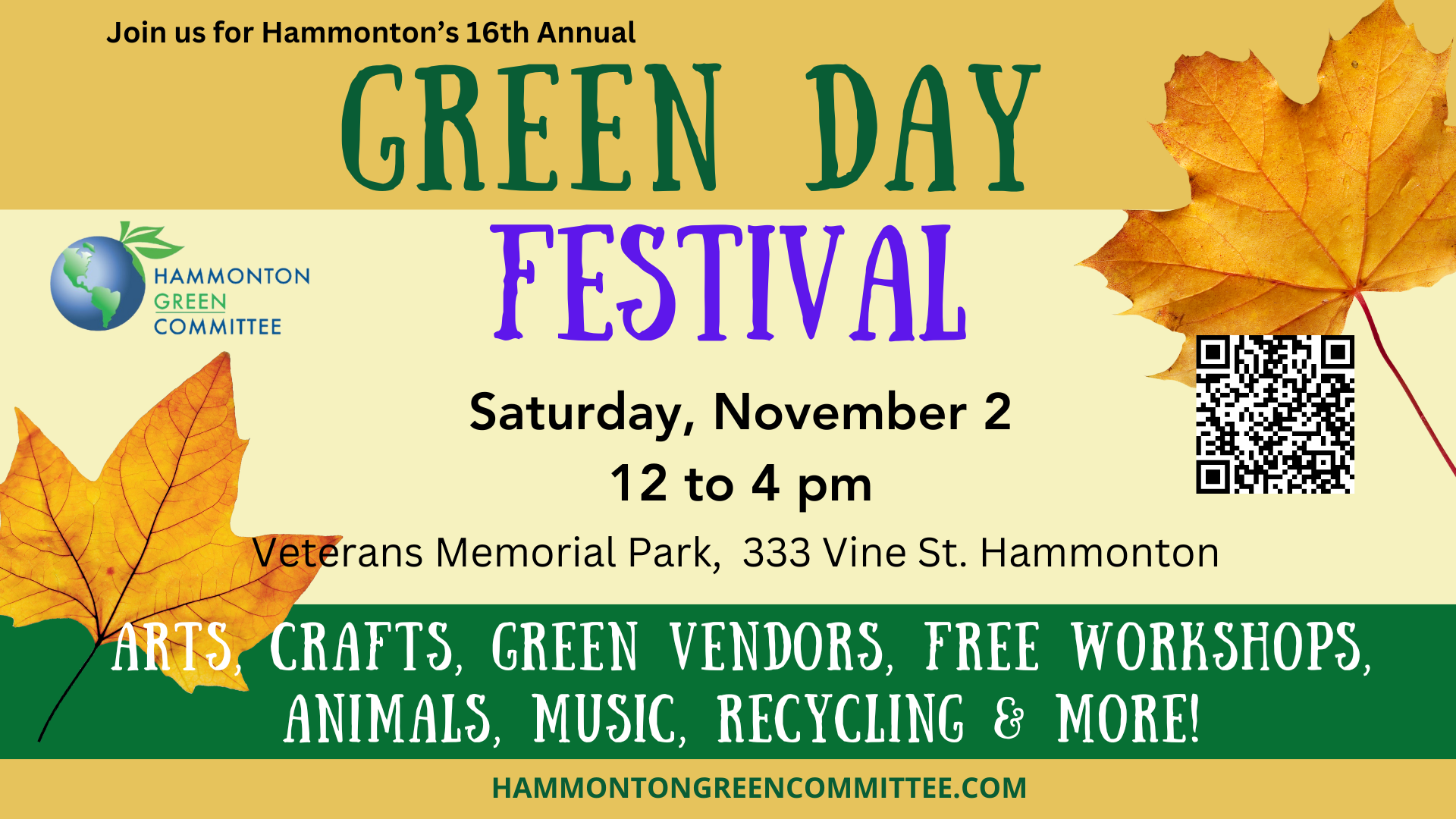 Green Day Festival – Hammonton Green Committee